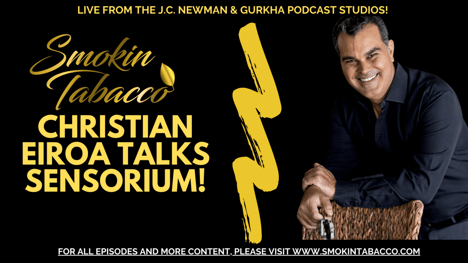 The Smokin Tabacco Show: Christian Eiroa of C.L.E. & Asylum Cigars ...