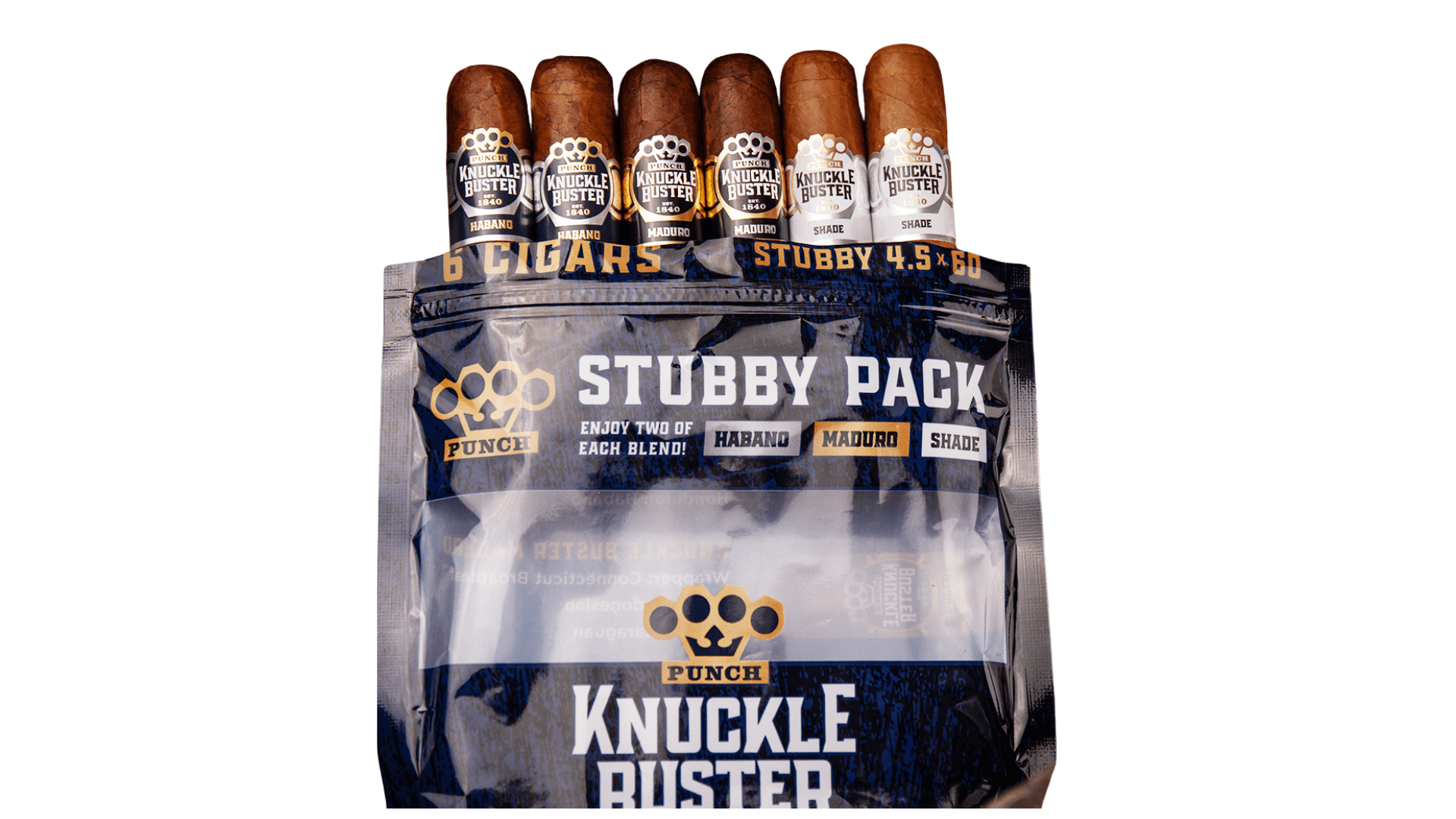 Punch Launches Knuckle Buster Stubby Six-Packs | Smokin Tabacco