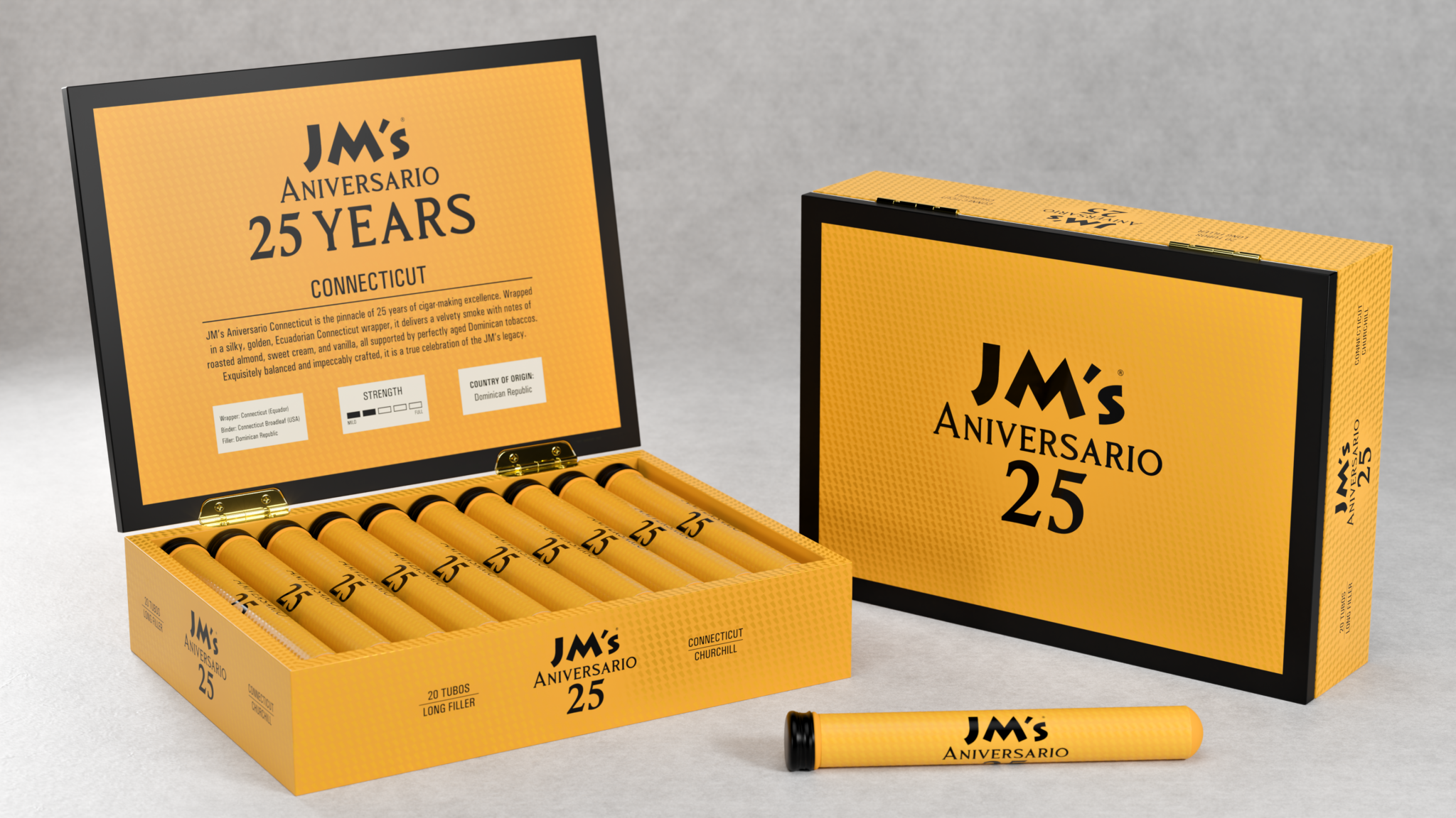 JM Tobacco, Inc. Unveils JM’s Aniversario 25 at TPE 2026 | Smokin Tabacco